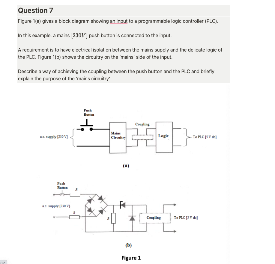 Solved Figure 1(a) gives a block diagram showing an input to | Chegg.com