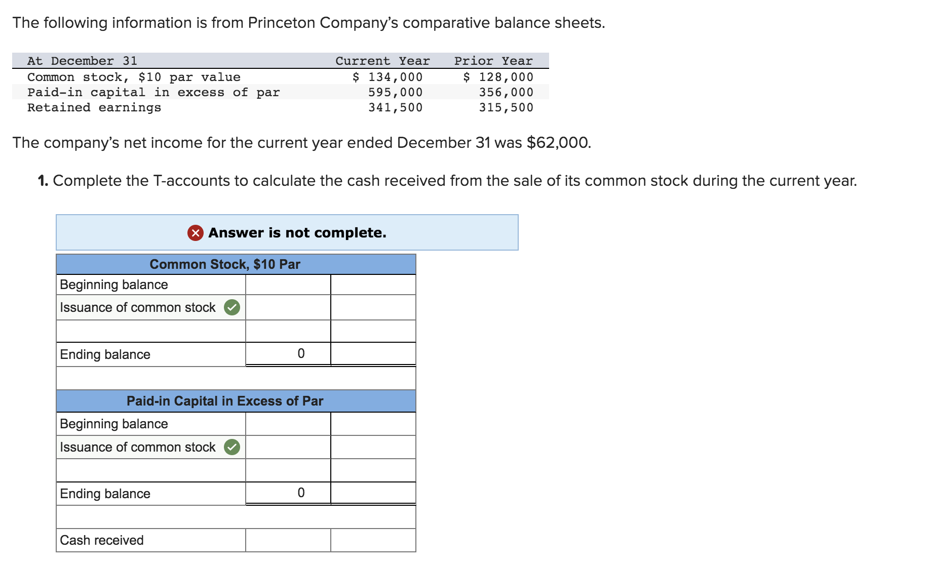 Solved 2. Complete the T-account to calculate the cash | Chegg.com