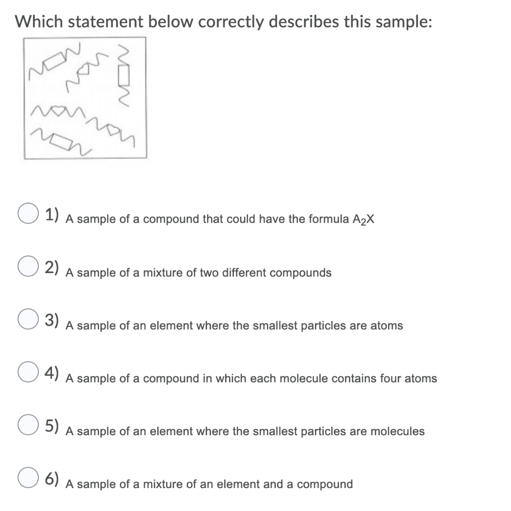 Solved Which statement below correctly describes this | Chegg.com