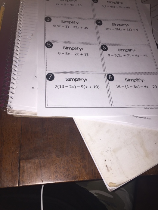 Solved S(1-4x)+2x-40 3 SimplfY 9(4x-3)- 23x35 Simplfy | Chegg.com Solved S(1-4x)+2x-40 3 SimplfY 9(4x-3)- 23x35 Simplfy | Chegg.com