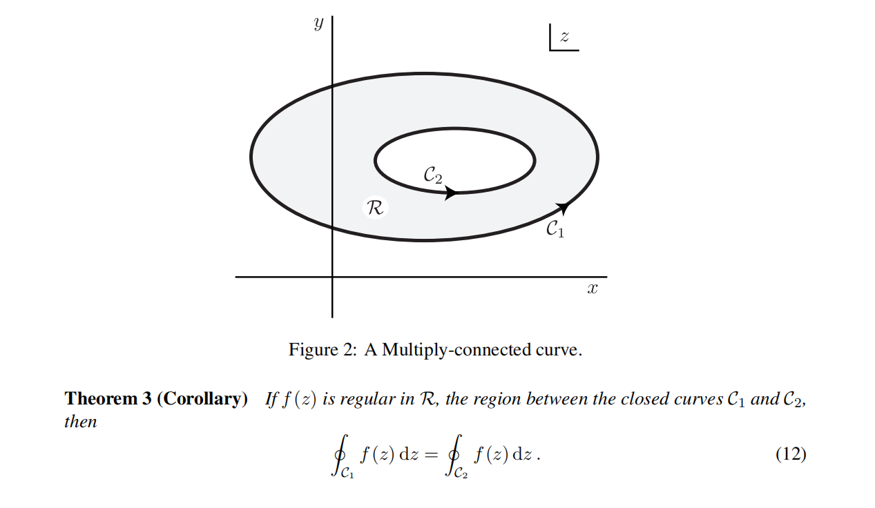 Solved 2.2 Cauchy's Theorem df dz Theorem 1 (Cauchy) If f(x) | Chegg.com