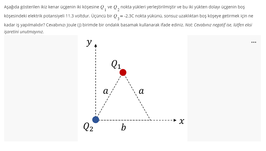 Solved Point charges Q subscript 1 and Q subscript 2 | Chegg.com