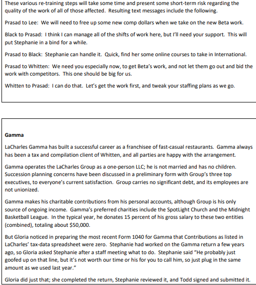 Solved WHITTEN LLC Five years ago, Laura Whitten left the | Chegg.com