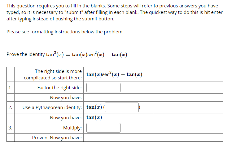 Solved This question requires you to fill in the blanks. | Chegg.com