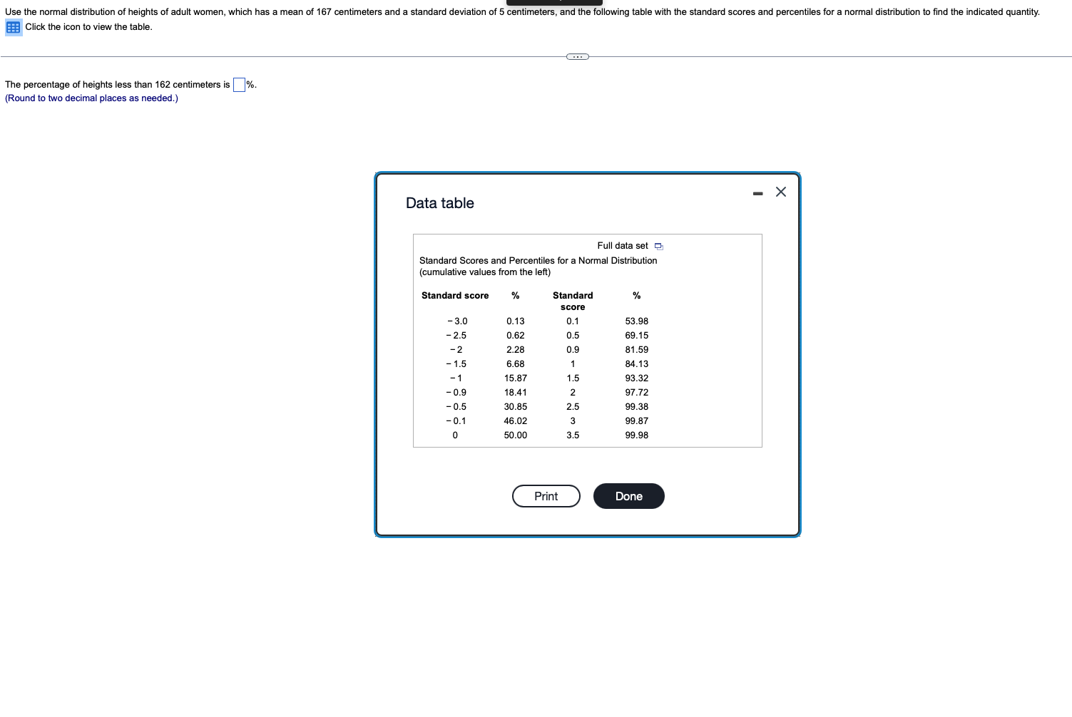 [Solved]: Use the normal distribution of heights of adult