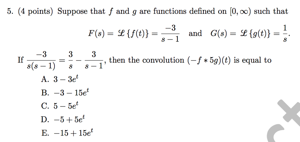 Solved 4. (4 points) Let δ denote the unit impulse (Dirac | Chegg.com