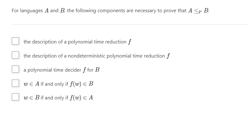 Solved For Each Multiple Selection Question You Must Select 2953