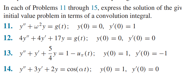 Solved In each of Problems 11 through 15 , express the | Chegg.com