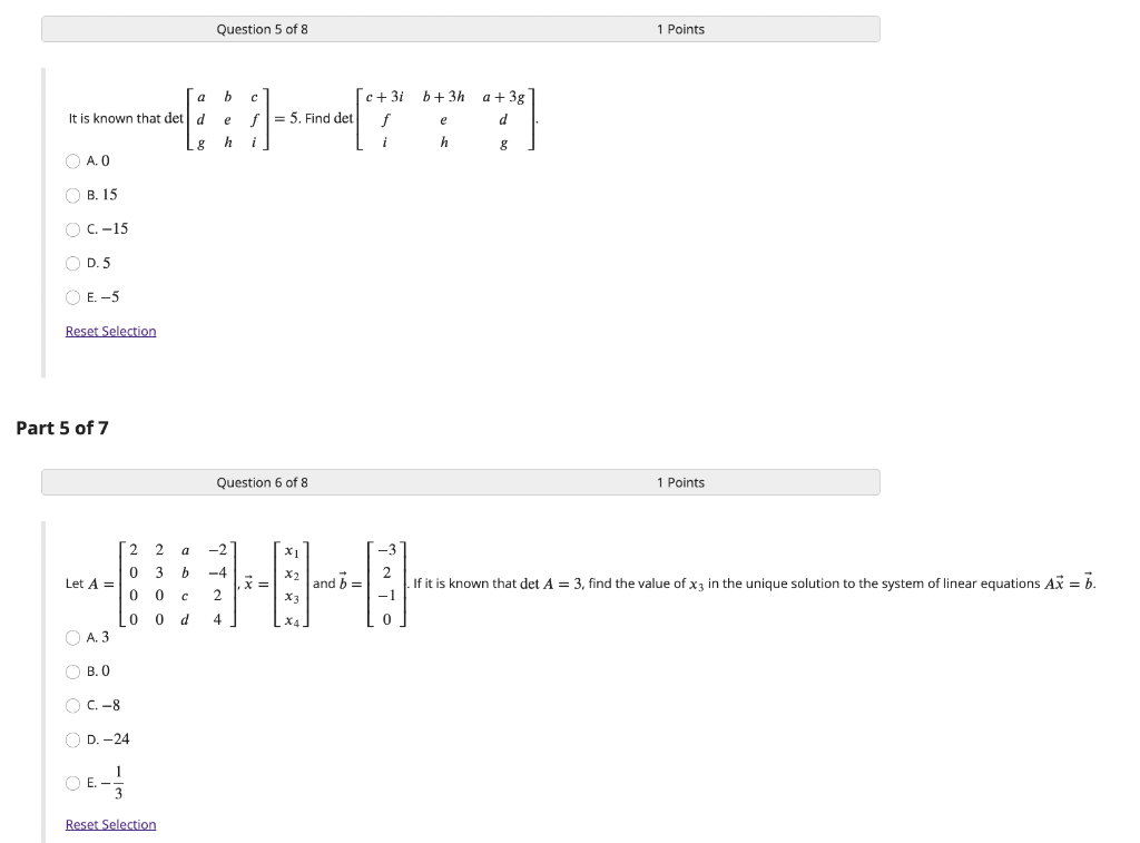 Solved Find all values of k for which the matrix | Chegg.com