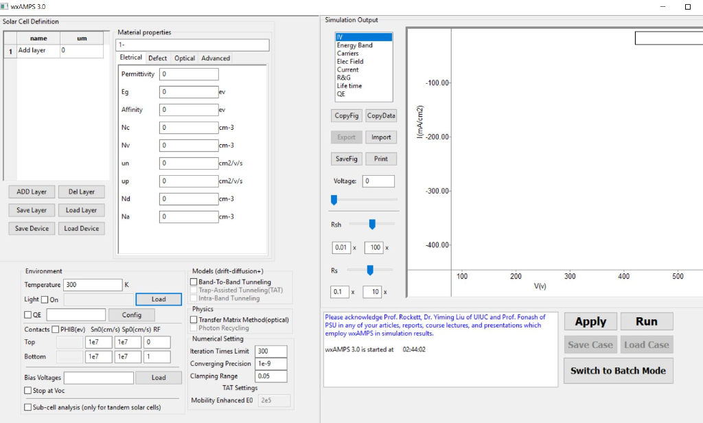 Solved Did anybody use the wxAMPS 3.0 software for | Chegg.com
