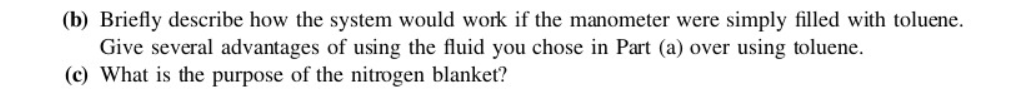 Solved The level of toluene (a flammable hydrocarbon) in a | Chegg.com