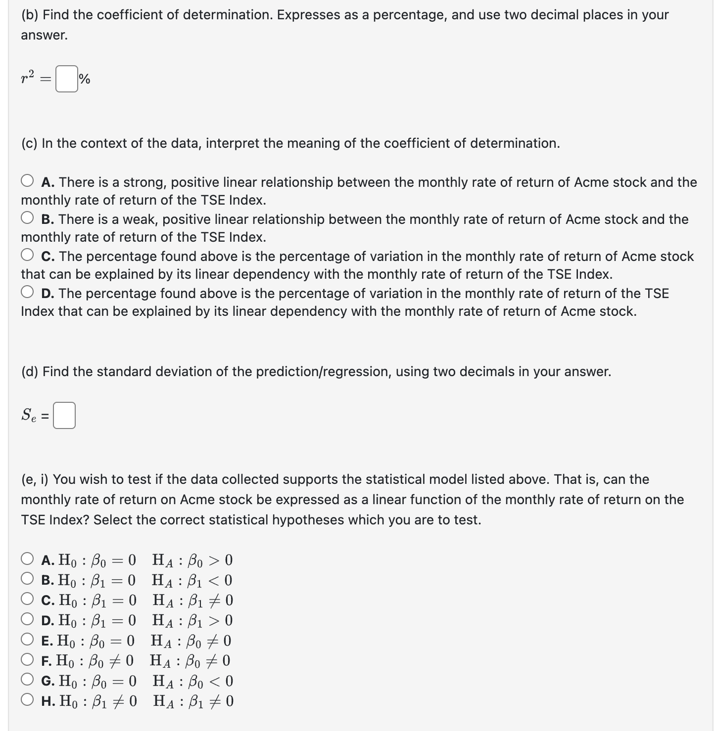 Assignment 4: Problem 3 (1 point) The Capital Asset | Chegg.com