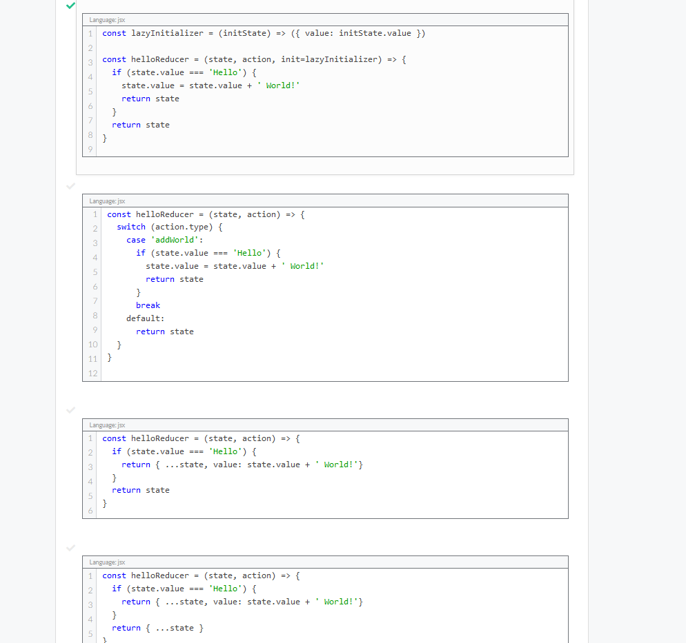 Solved The following HelloWorld component should | Chegg.com