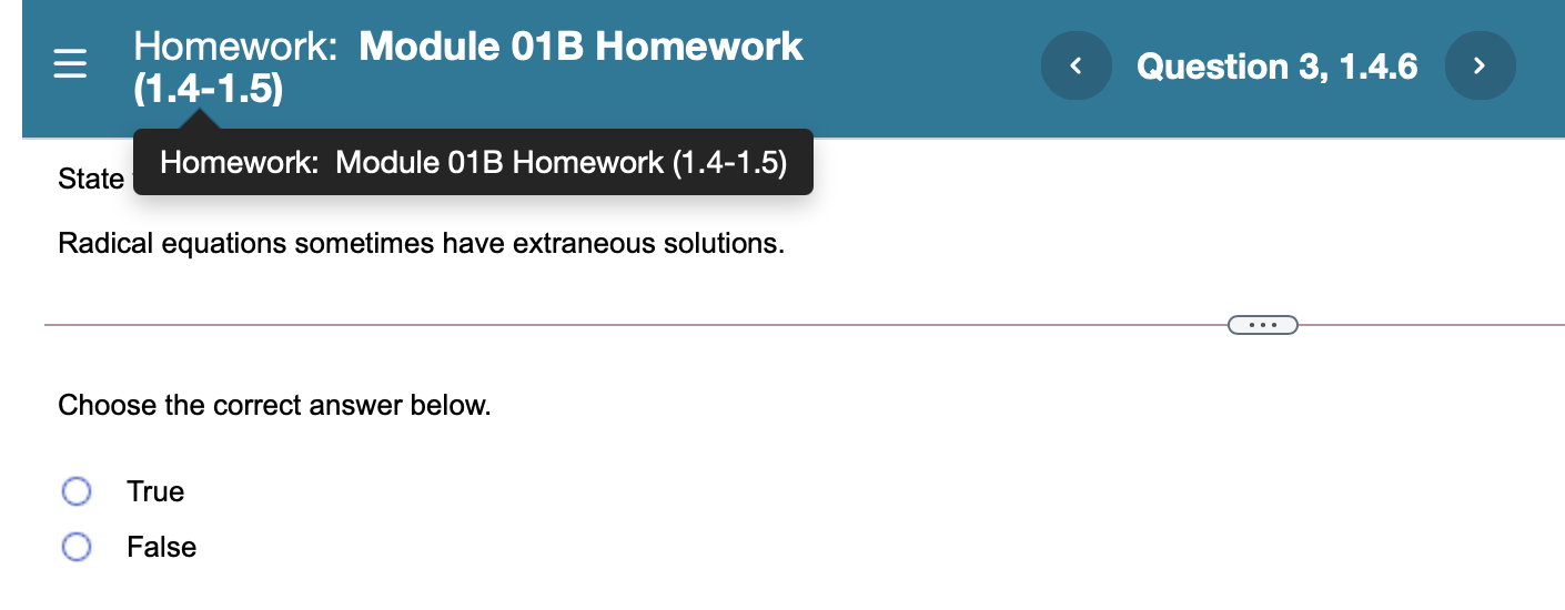 Solved Homework Module 01b Homework 1 4 1 5