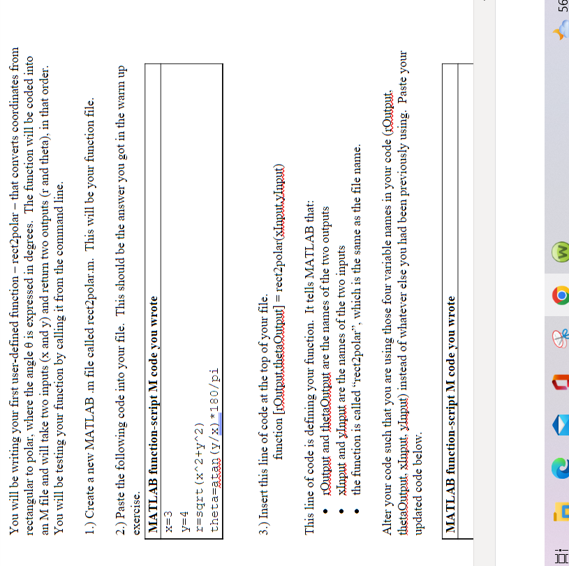 Solved You will be writing your first user-defined function | Chegg.com