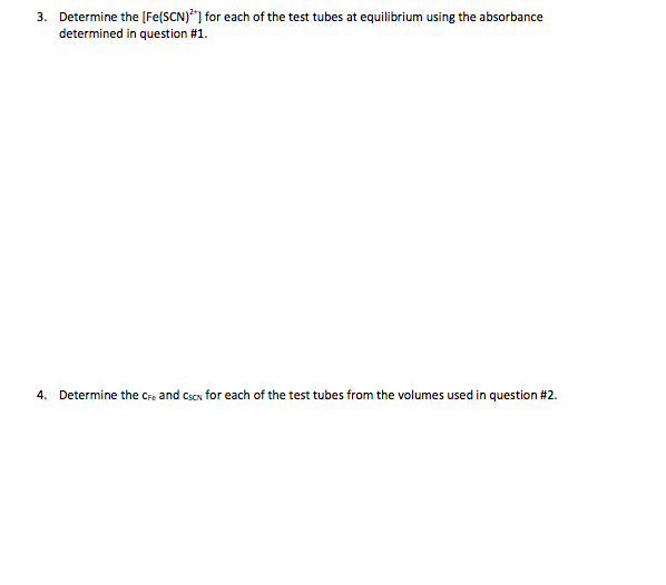 1. A student measured the %T for seven test tubes for | Chegg.com