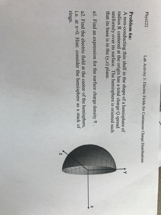 Solved Phys222 Lab Activity 3: Electric Fields for | Chegg.com