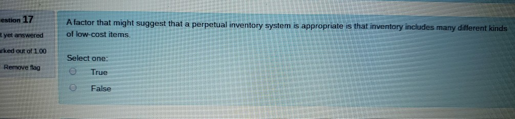 Solved estion 17 tyet answered A factor that might suggest | Chegg.com Solved estion 17 tyet answered A factor that might suggest | Chegg.com