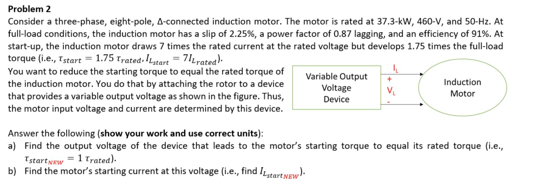 Solved Problem 2 Consider a three-phase, eight-pole, | Chegg.com