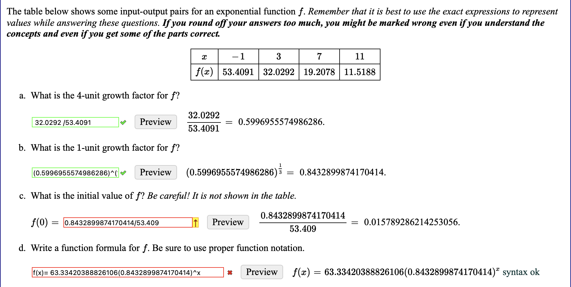 Solved The table below shows some input-output pairs for an | Chegg.com
