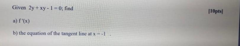 Solved Topics :Implicit differentiation, graphing and | Chegg.com