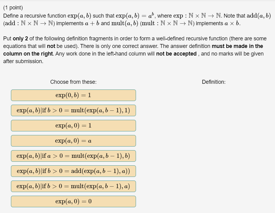 solved-1-point-define-a-recursive-function-exp-a-b-such-chegg
