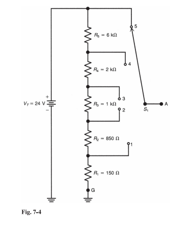 Solved find the voltage dividers shown in figs 7-2 through | Chegg.com