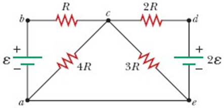 Solved Use Kirchhoff’s rule to determine the current, I | Chegg.com