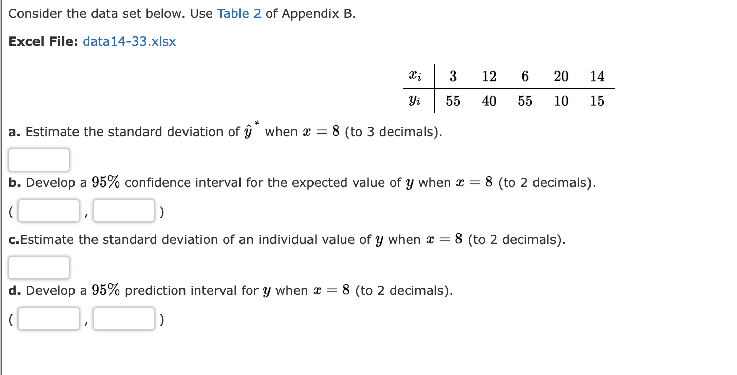 Solved in the table below ratings data on x= the quality of | Chegg.com