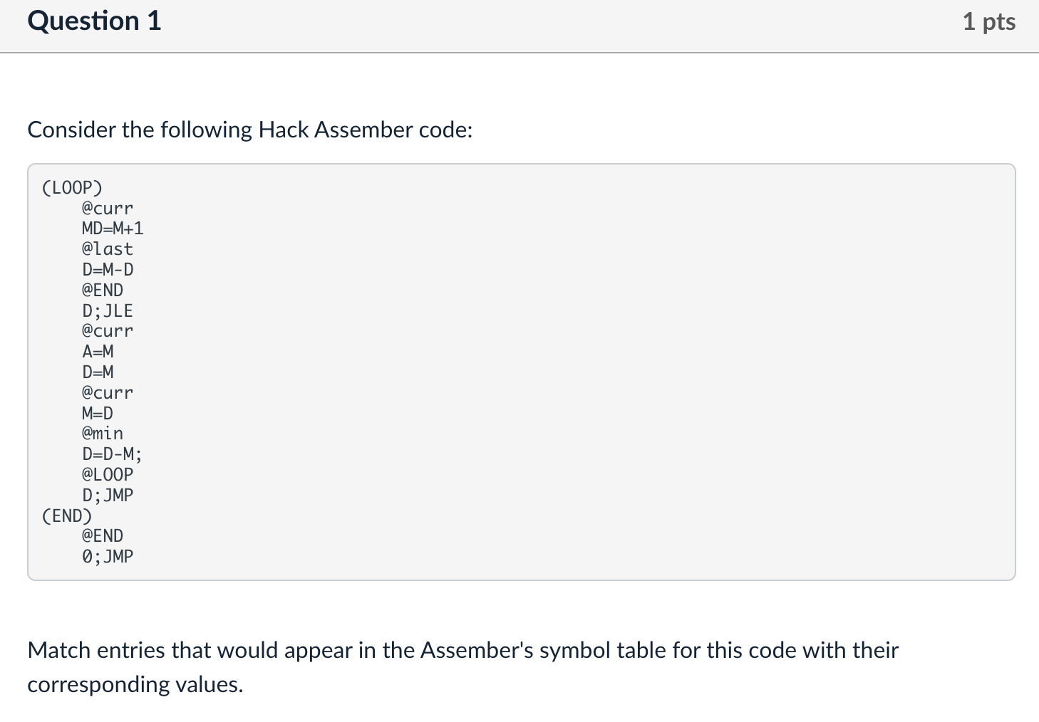 Solved Please answer this question: LOOP [Choose] = 2, | Chegg.com