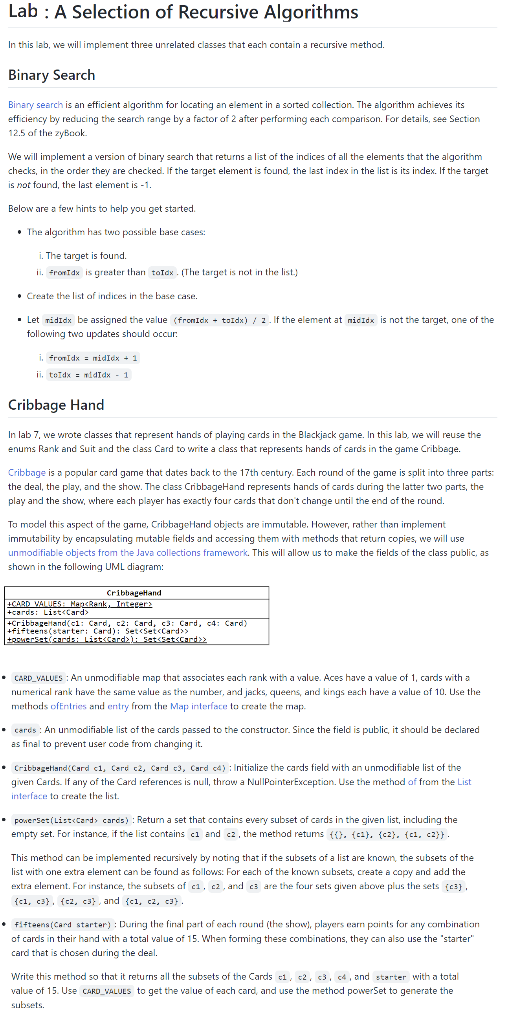 Solved In this ab, we wil implement three unrelated classes | Chegg.com
