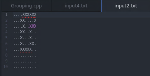 Solved GROUPING.CPP #include #include #include using | Chegg.com