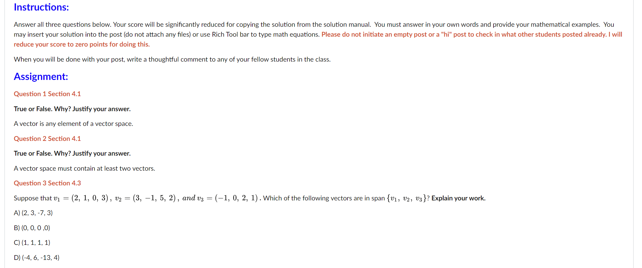 Solved reduce your score to zero points for doing this. When | Chegg.com