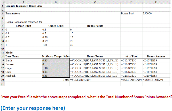 Solved PROBLEM 6: Using VLOOKUP (file used for example: | Chegg.com