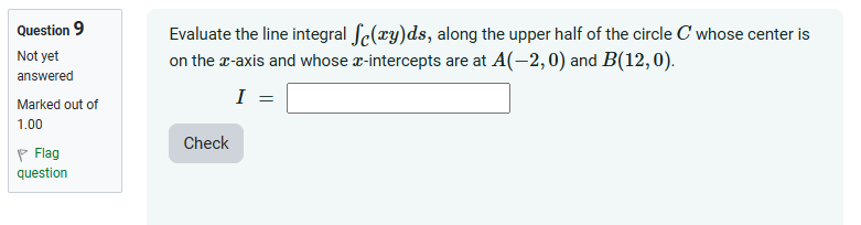 Solved Evaluate the line integral ∫C﻿(xy)ds, ﻿along the | Chegg.com