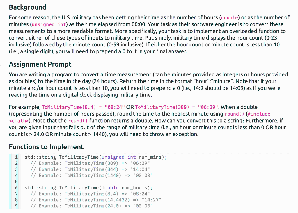 Solved Background For some reason, the U.S. military has | Chegg.com