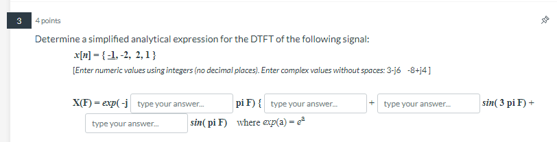 Solved Determine a simplified analytical expression for the | Chegg.com
