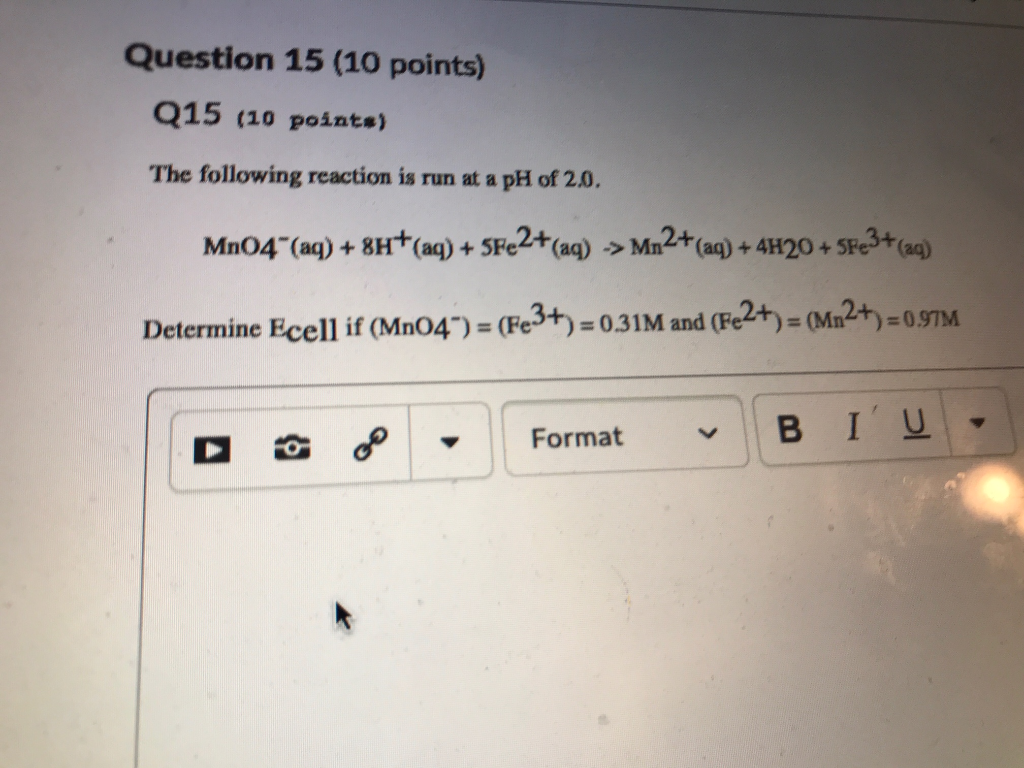 Solved Question 15 (10 points) Q15 (10 point.) The following | Chegg.com