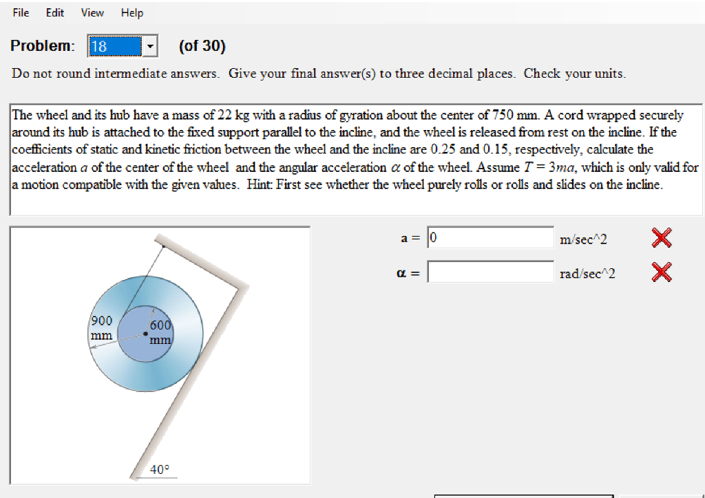 Solved File Edit View Help Problem: 118 (of 30) Do not round | Chegg.com