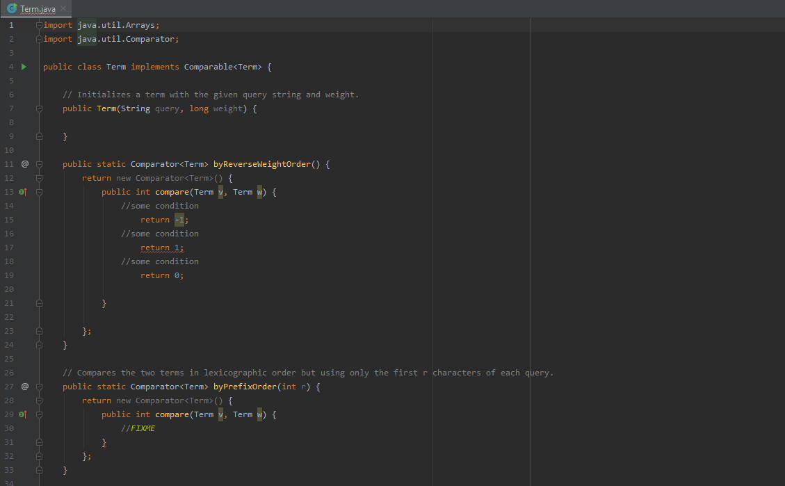 Solved Part 1 Autocomplete Term Write An Immutable Data 