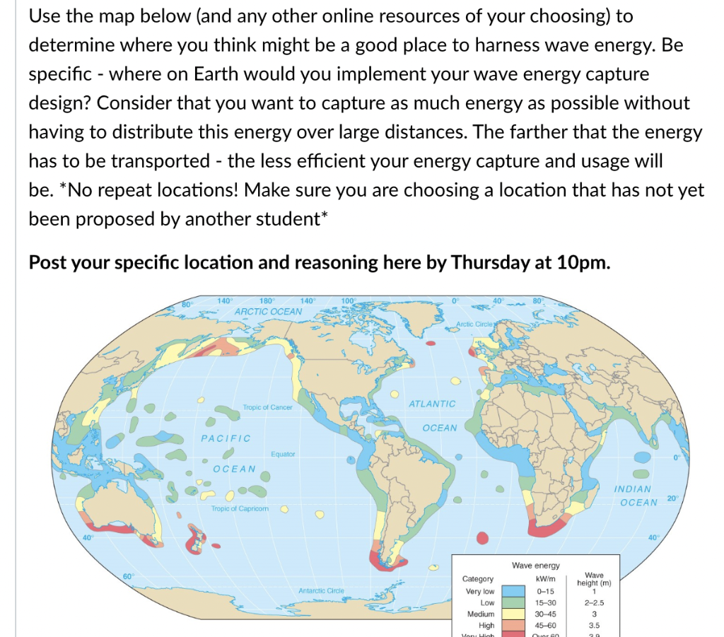 Solved Use the map below (and any other online resources of | Chegg.com