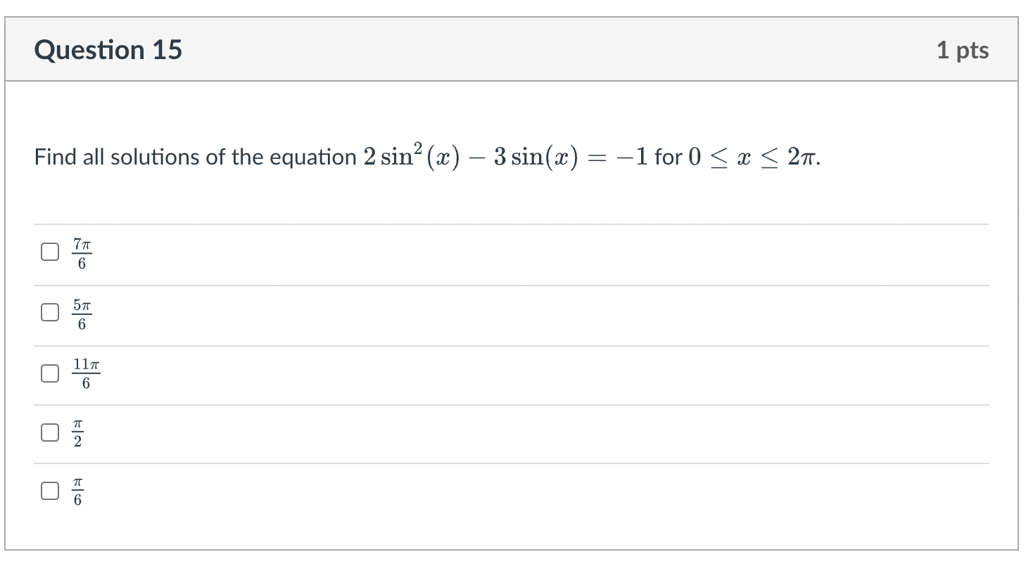 Solved Find all solutions of the equation | Chegg.com