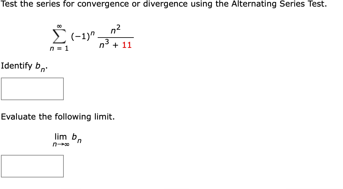 Solved Test the series for convergence or divergence using | Chegg.com