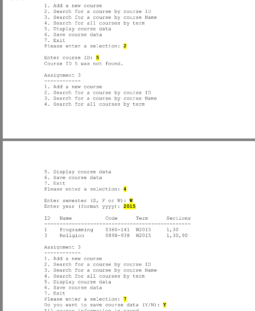 Solved Write a C program that uses string processing | Chegg.com