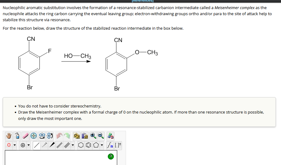 Solved Nucleophilic aromatic substitution involves the | Chegg.com