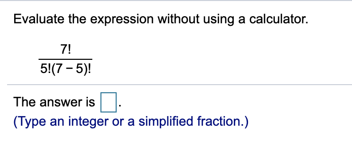 Solved Evaluate The Expression Without Using A Calculator Chegg