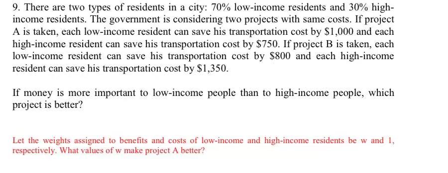 Solved There are two types of residents in a city: 70% | Chegg.com