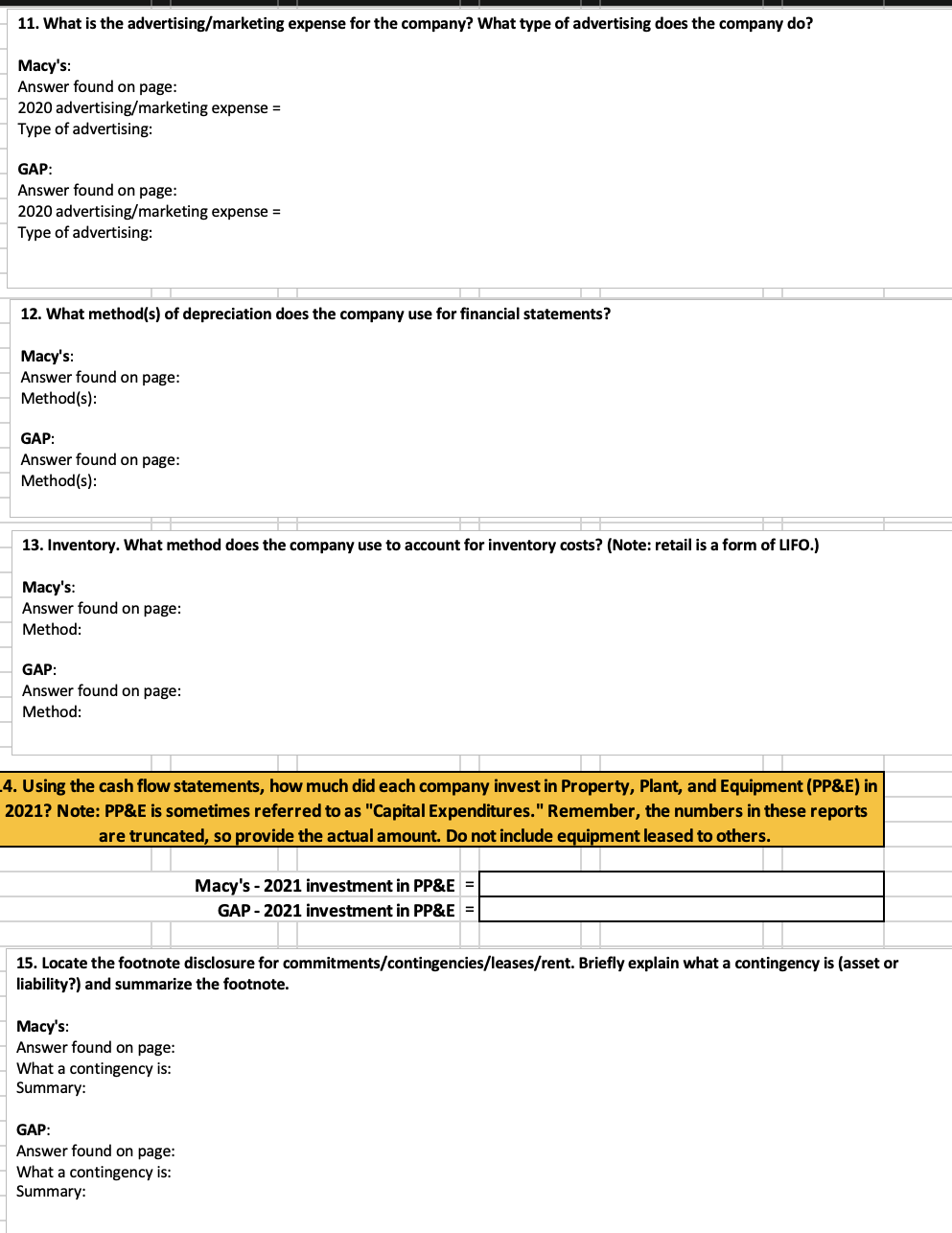 Directions: * Use the instructions from FRP #1. * | Chegg.com