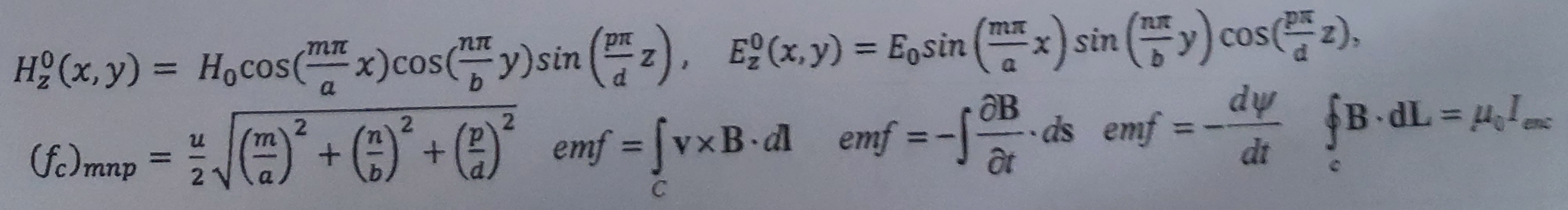 Solved If a,b, and d are the dimensions in the x−,y-, and | Chegg.com