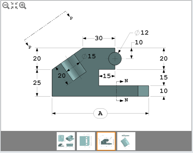 Solved B31501: Basic Part - Step 1 - (Fixture Block) Build | Chegg.com